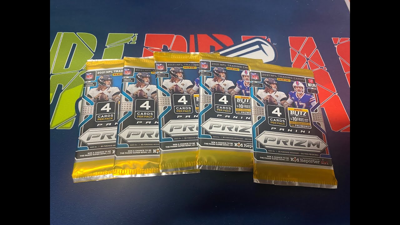 Opening 5 Retail Packs Of 2021 Panini Prizm!! We Pulled A Checkerboard!!