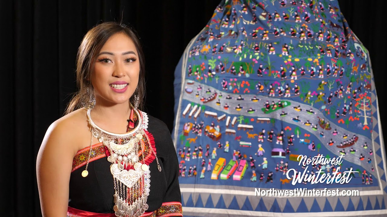Hmong Holiday Lantern Tree