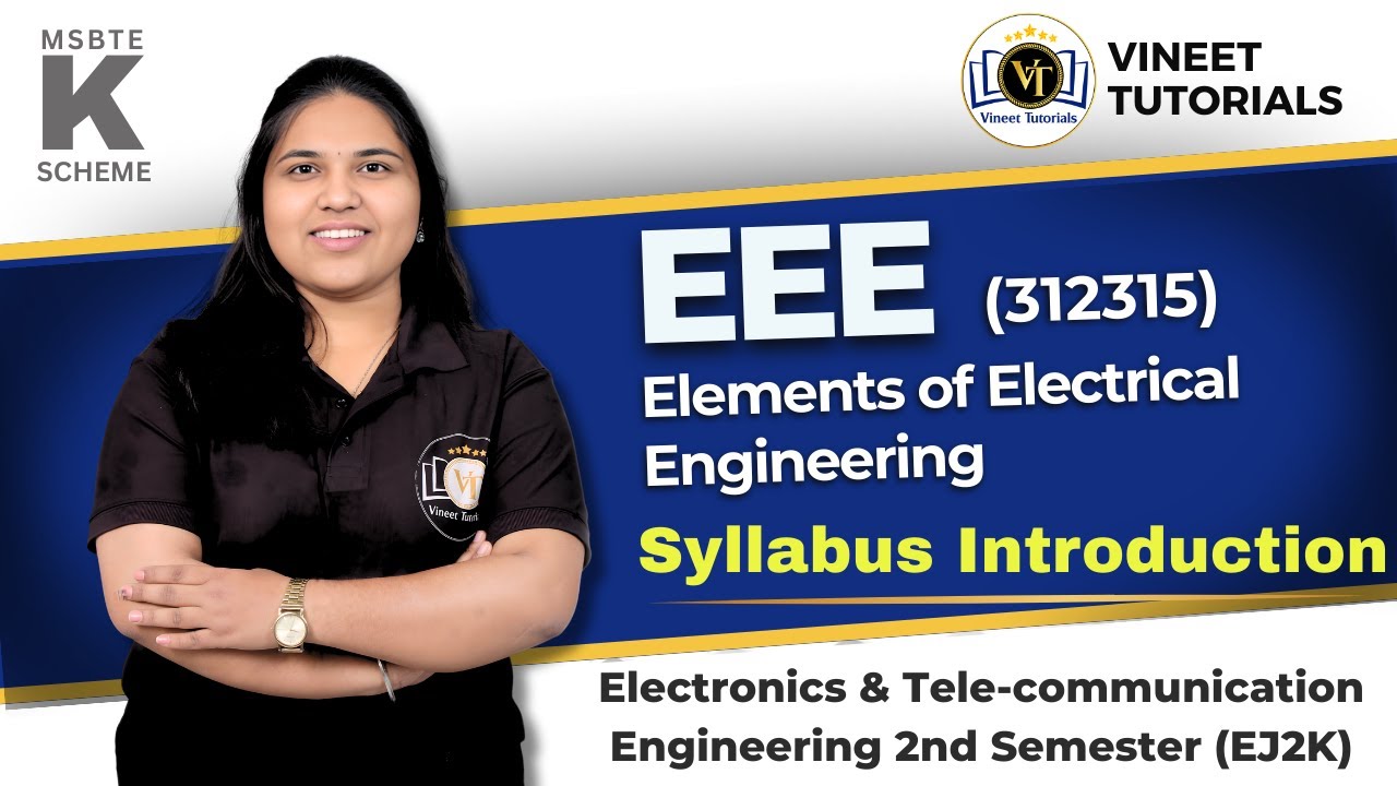 EEE (312315) Syllabus Discussion | Diploma ENTC 2nd Semester | Vineet Sir | Vineet Tutorials|