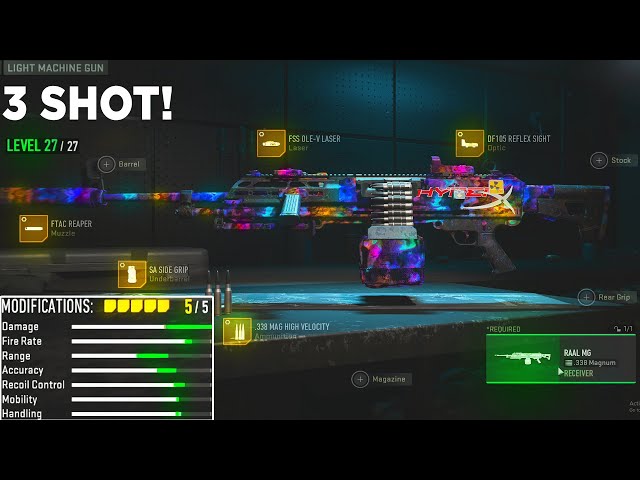 Best Warzone 2 long-range loadout for RAAL MG in Season 3