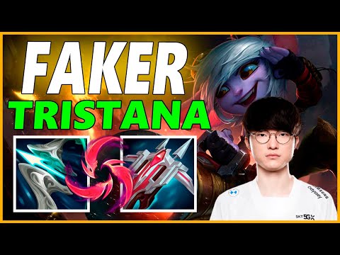⚡FAKER TRISTANA MID GAMEPLAY⚡SEASON 12 LEAGUE OF LEGENDS