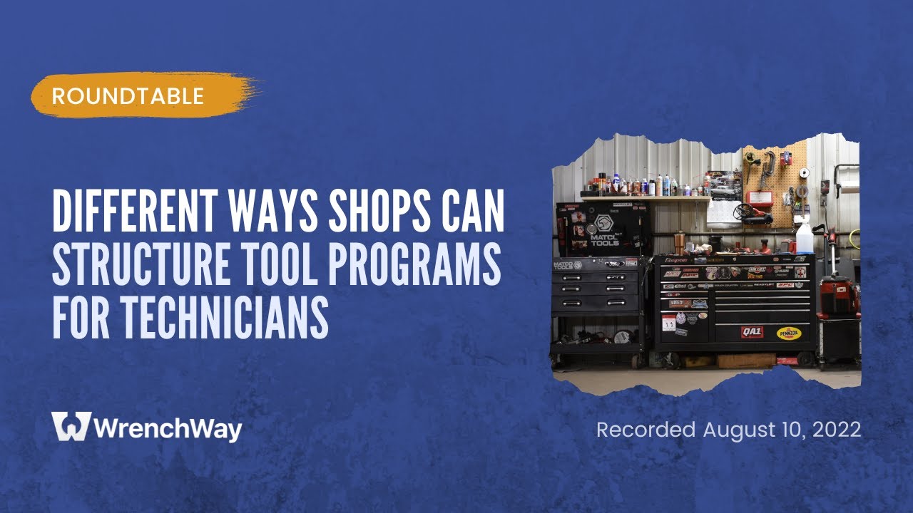Different Ways Shops Can Structure Tool Programs for Technicians