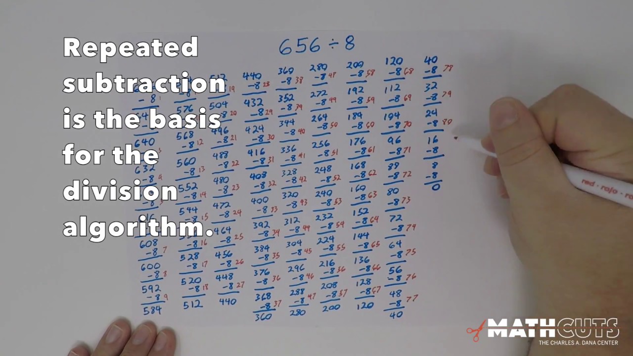 MathCuts   Standard Algorithm   Division