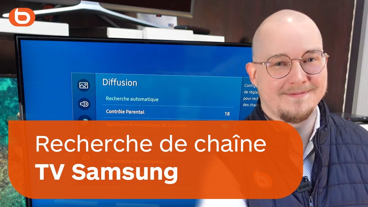 Comment faire une recherche de chaîne sur une TV Samsung ? | Les Tutos Boulanger