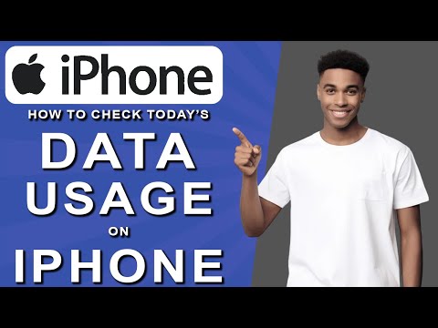 How to check today's data usage on iphone (2024)