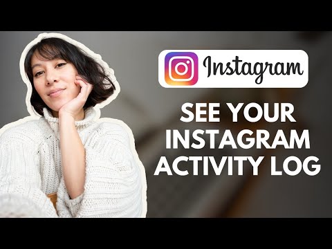 how to see your instagram activity log - full video