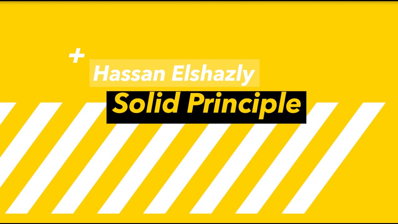 SOLID Principles Tutorial in Arabic - #5 Dependency Inversion Principle