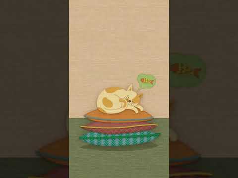 Autumn cat Animated Lock Screen