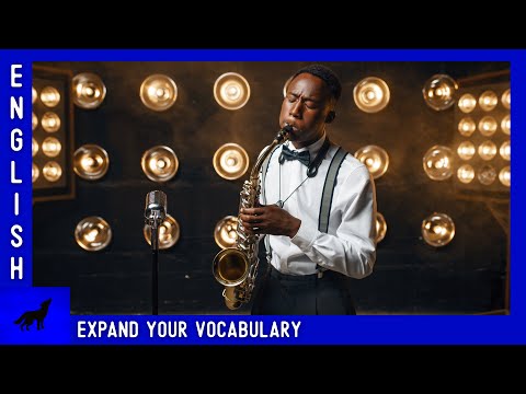 Saxophonist on Stage | English Vocabulary Lesson