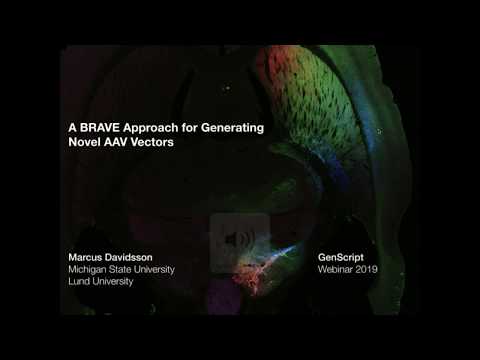 Webinar - A BRAVE Approach for Generating Noval AAV Vectors