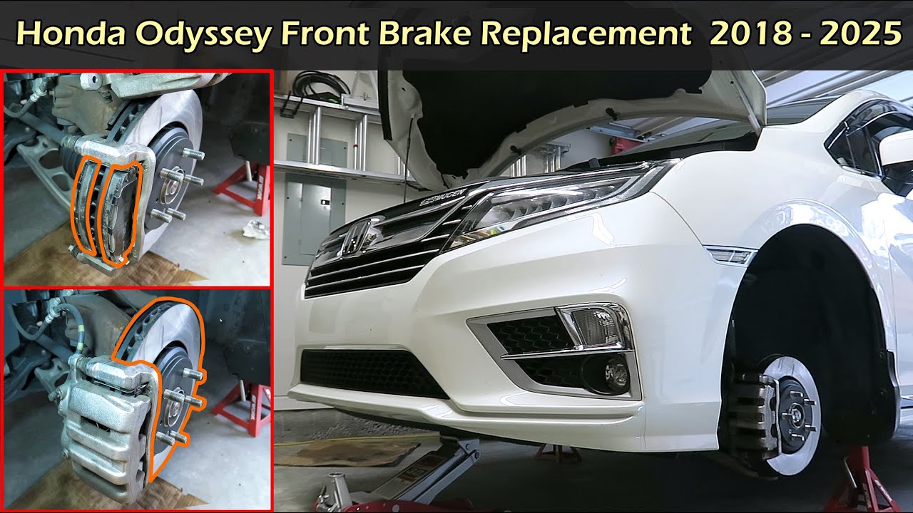 Honda Odyssey Front Brake Replacement Service | 2018 - 2025