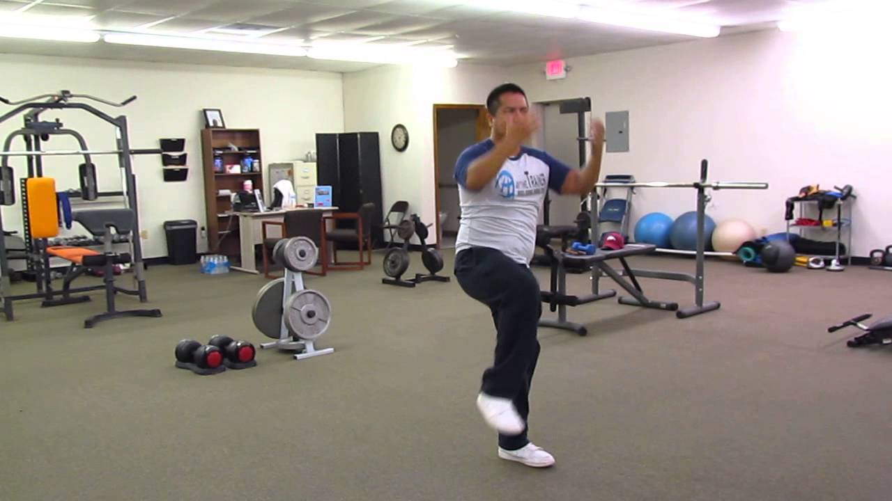 High Knee Pulldown