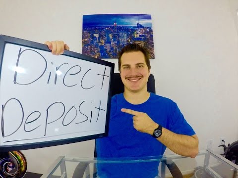 What is direct deposit
