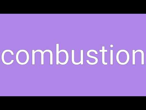 Combustion Definition & Meaning