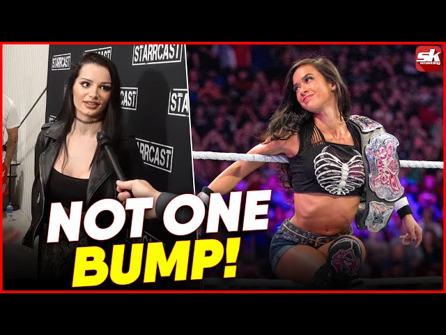 Paige on Randy Orton's reaction to her defeating former WWE star