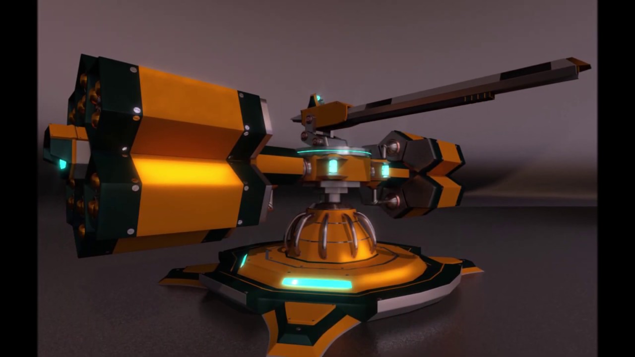 Sci-Fi Weapons 3D Models
