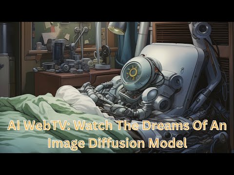 Watch The Dreams Of An Image Diffusion Model!