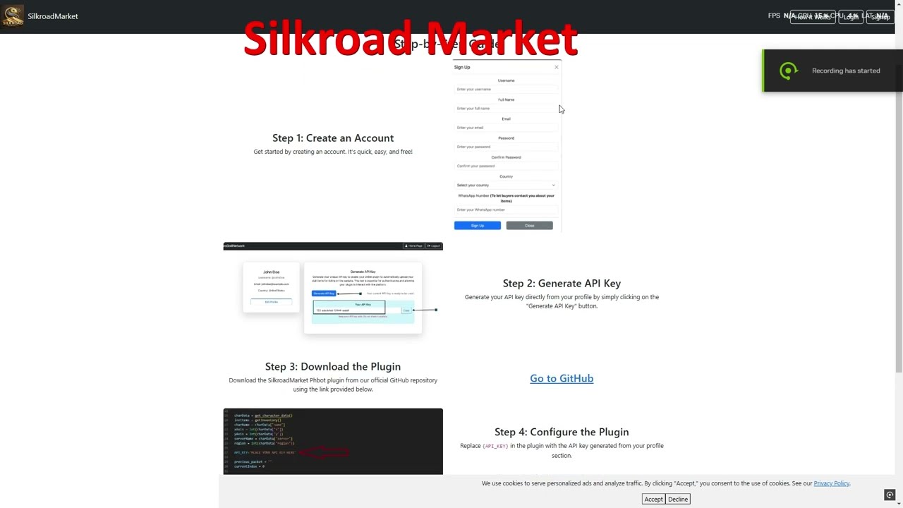 How to Use SilkroadMarket.online with the phBot Plugin | Step-by-Step Guide