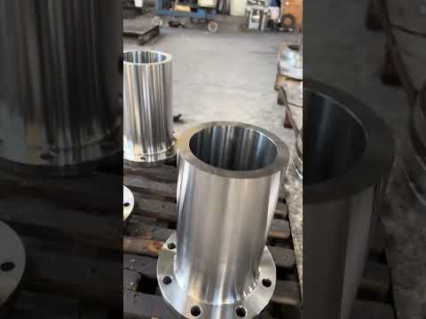ASTM A182 Stainless Steel Long Welding Neck LWN Flange Inventory Factory #A182 #flange #stainless