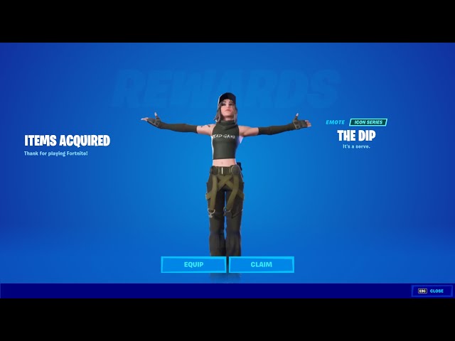 How to get The Dip emote for free in Fortnite