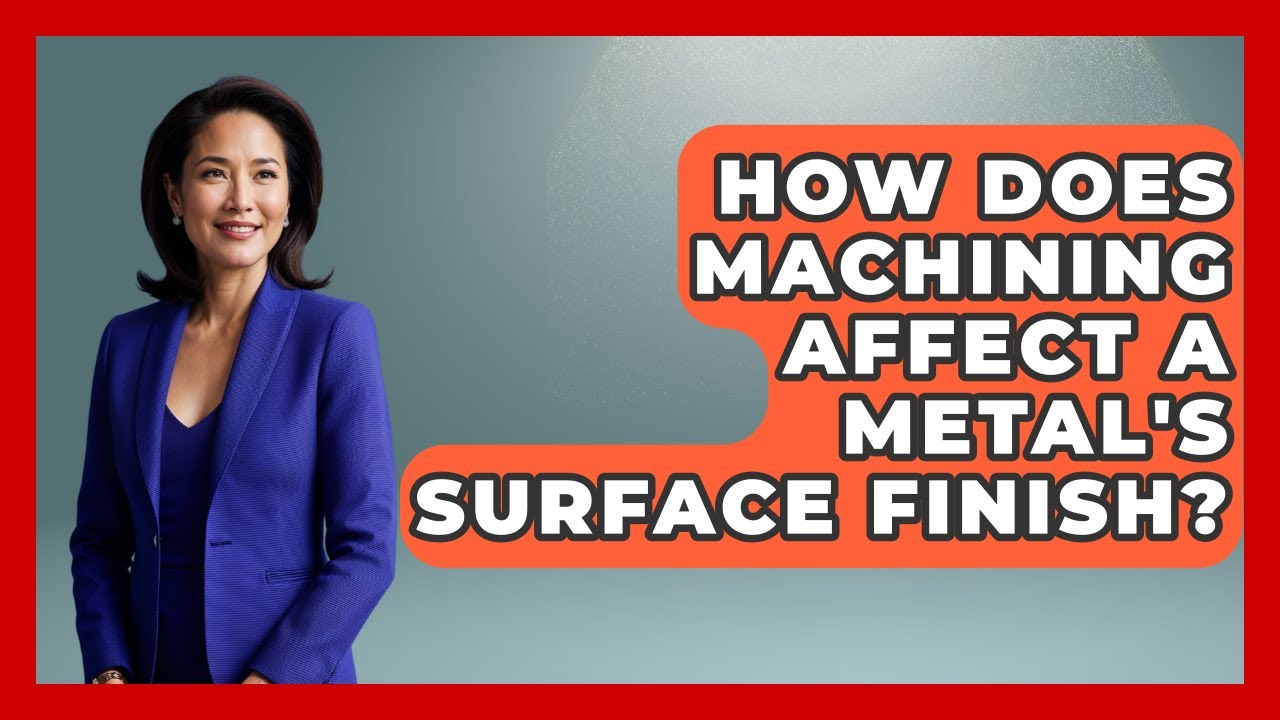How Does Machining Affect A Metal's Surface Finish? - Mechanical Engineering Explained