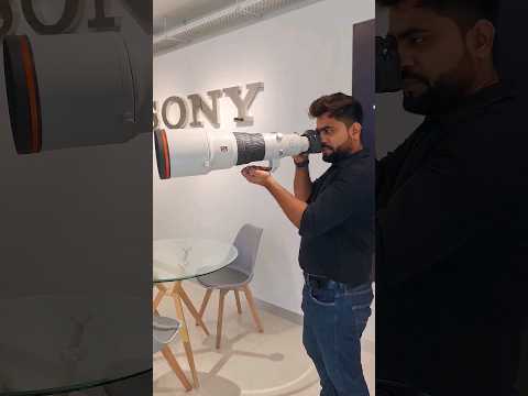 13 Lakh ka Sony 600MM Super Telephoto Lens 😲