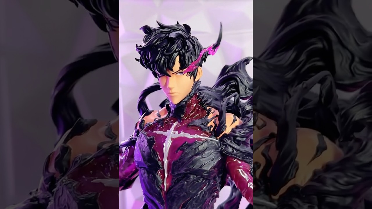 Unboxing mô hình Solo Leveling Sung Jin Woo Mask studio #anime #unboxing #figure #sololeveling