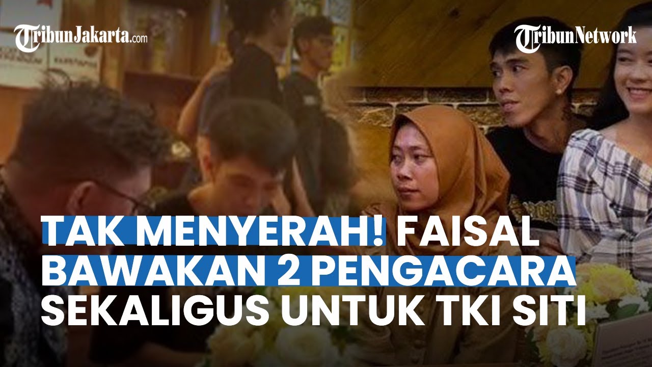 Jelang Dipulangkan, Faisal Soh dan Jhon LBP Bawa 2 Pengacara untuk Dampingi Siti TKI Demi Sha ...