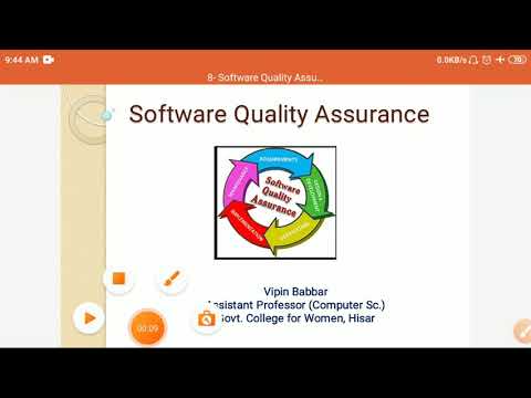 Software Quality Assurance and Plans (SQAP)