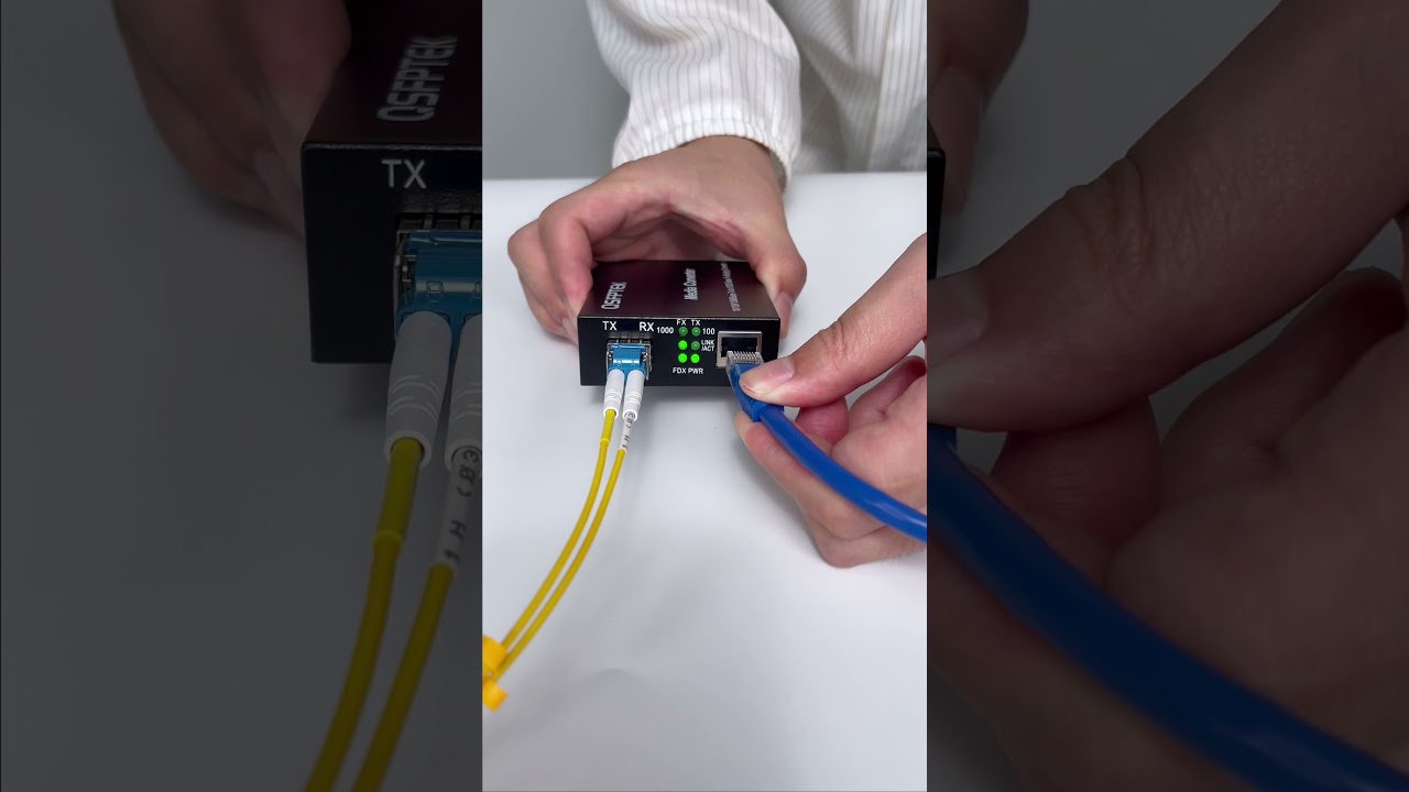 Media Converter Application #shorts #youtubeshorts #network #homelab#factory