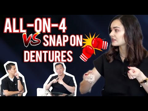 Snap on Denture versus All on 4 Dental Implants: Dental Implant Specialists Opinions