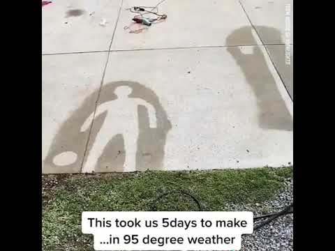 This stop motion with water