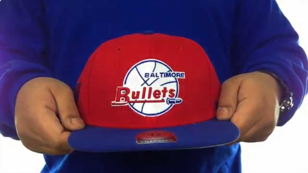 Bullets 'SURE-SHOT SNAPBACK' Red-Royal Hat by Twins 47 Brand