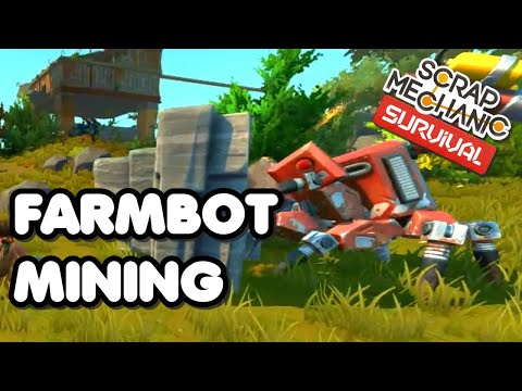 Steam Community :: Video :: Farmbot Mining - Scrap Mechanic Survival