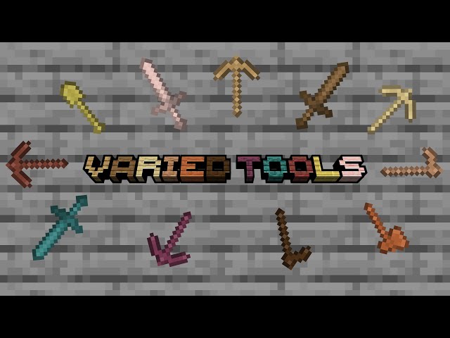 Varied Tools Minecraft Data Pack
