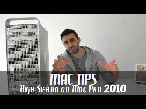 Installing macOS High Sierra on a Mac Pro 5,1 2010-2012