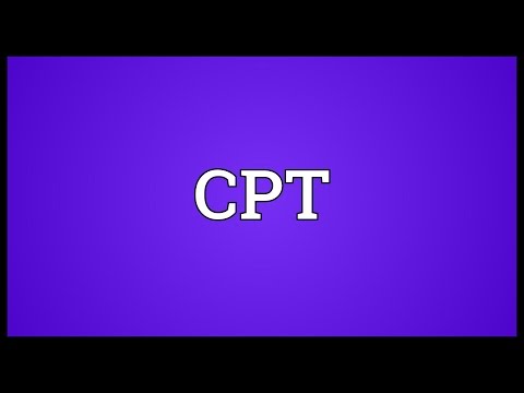 CPT Meaning