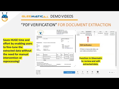 Enhance Accuracy in Data Extraction with "PDF Verification": Saves Time and Effort, No Manual Redo!