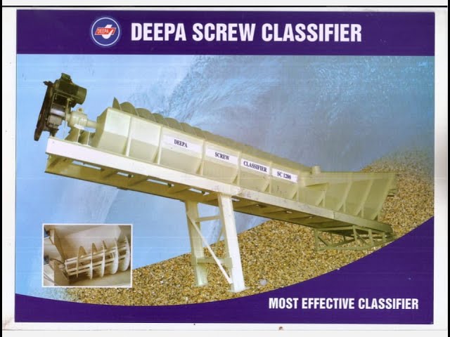 Sand Classifier - 100 TPH Spiral Sand Classifier Manufacturer from ...