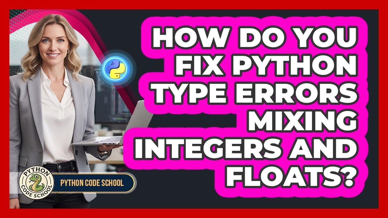 How Do You Fix Python Type Errors Mixing Integers And Floats? - Python Code School