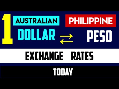 1 AUD to PHP Australian Dollar to Philippine peso Exchange Rates Today 11 JULY 2024