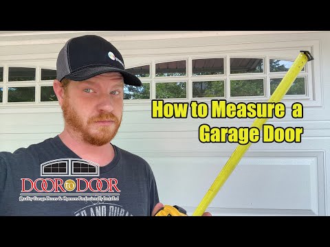How to Measure a Garage Door