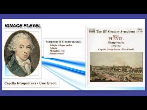 Ignace (Ignaz) Pleyel: Symphony in C minor, B.121, Cappella Istropolitana