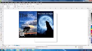 coreldrawfuzziblog: Cara Membuat Cover Buku Dengan Coreldraw