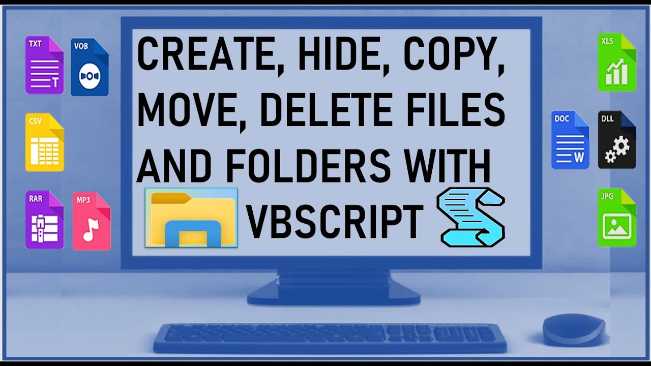 Complete course of basic File Handling using VBScript in a single video | Create, edit an excel file