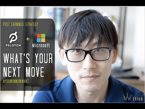 Collecting Wins: Post Earnings Strategy for Microsoft & Peloton (ticker: MSFT, PTON)