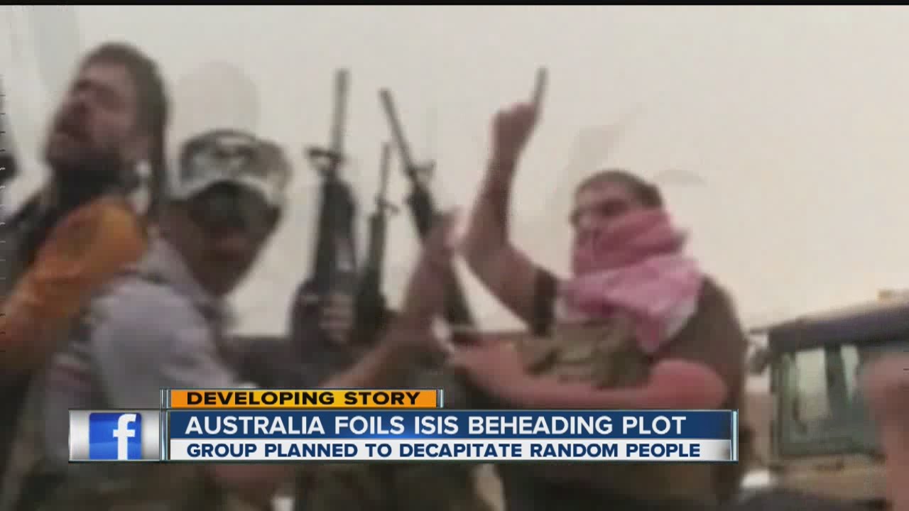 Australia foils ISIS beheading plot