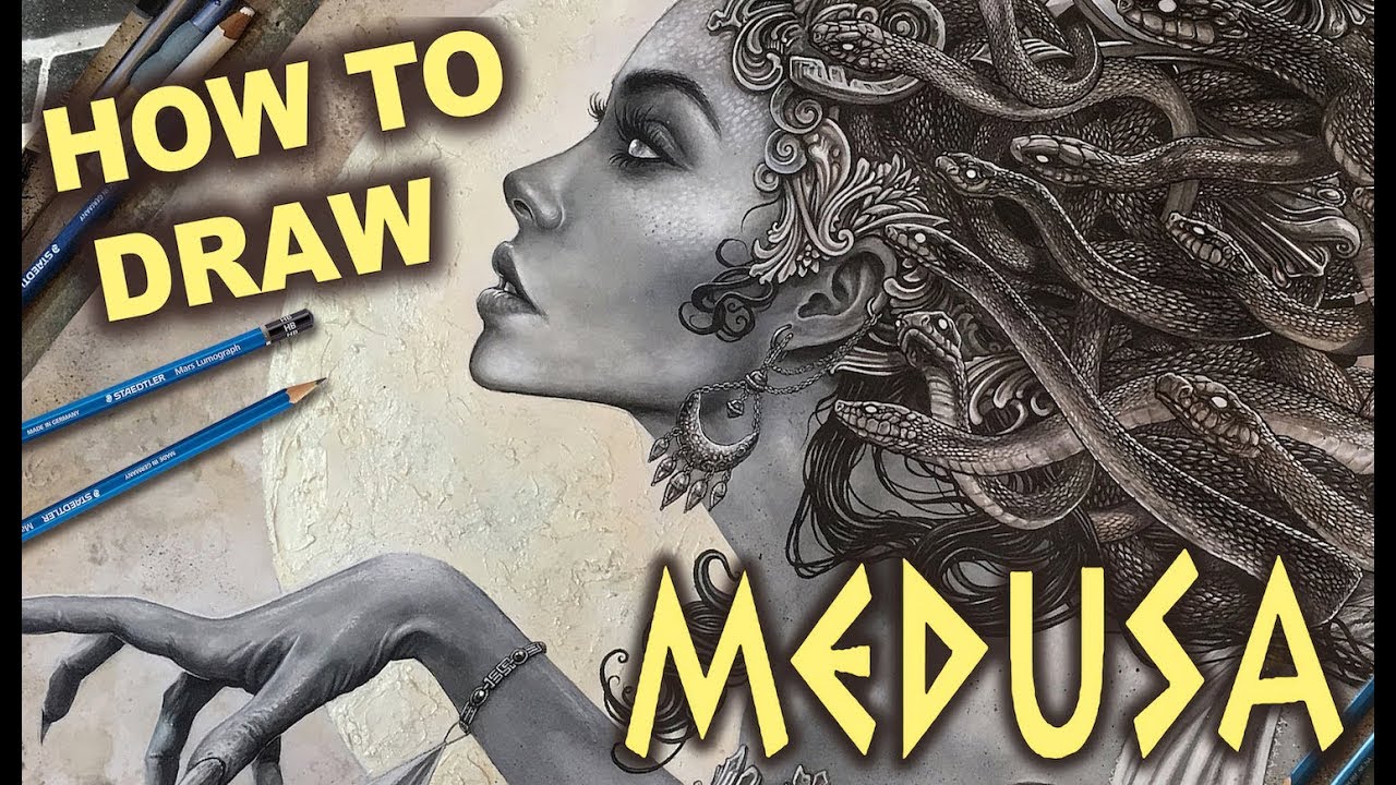 DARK FANTASY ART TUTORIAL - MEDUSA