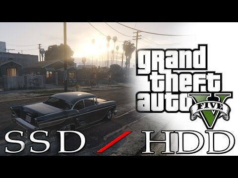 SSD kingston uv300 vs HDD ST1000DM003 in GTA5
