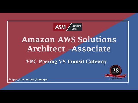 Amazon AWS VPC peering vs Transit Gateway
